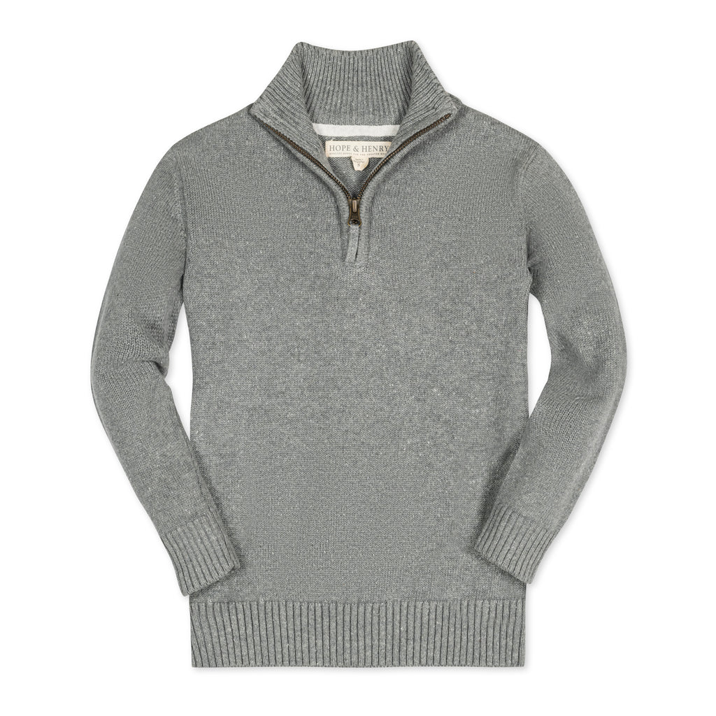 Organic Half Zip Sweater – Hope & Henry