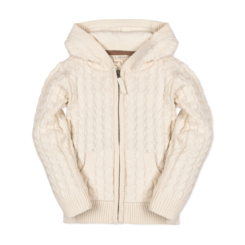 Organic Full Zip Hooded Sweater – Hope & Henry