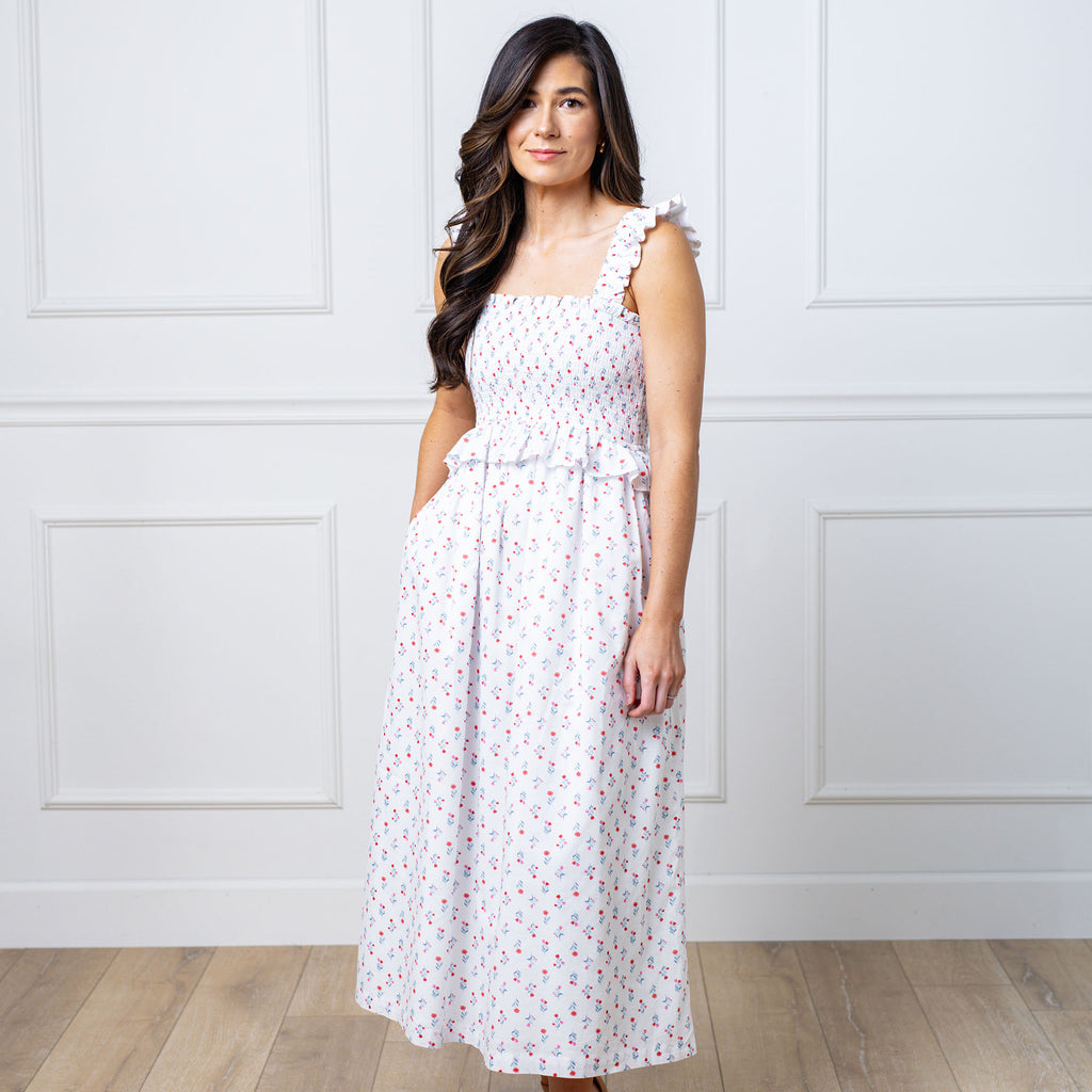 Organic Smocked Sundress – Hope & Henry