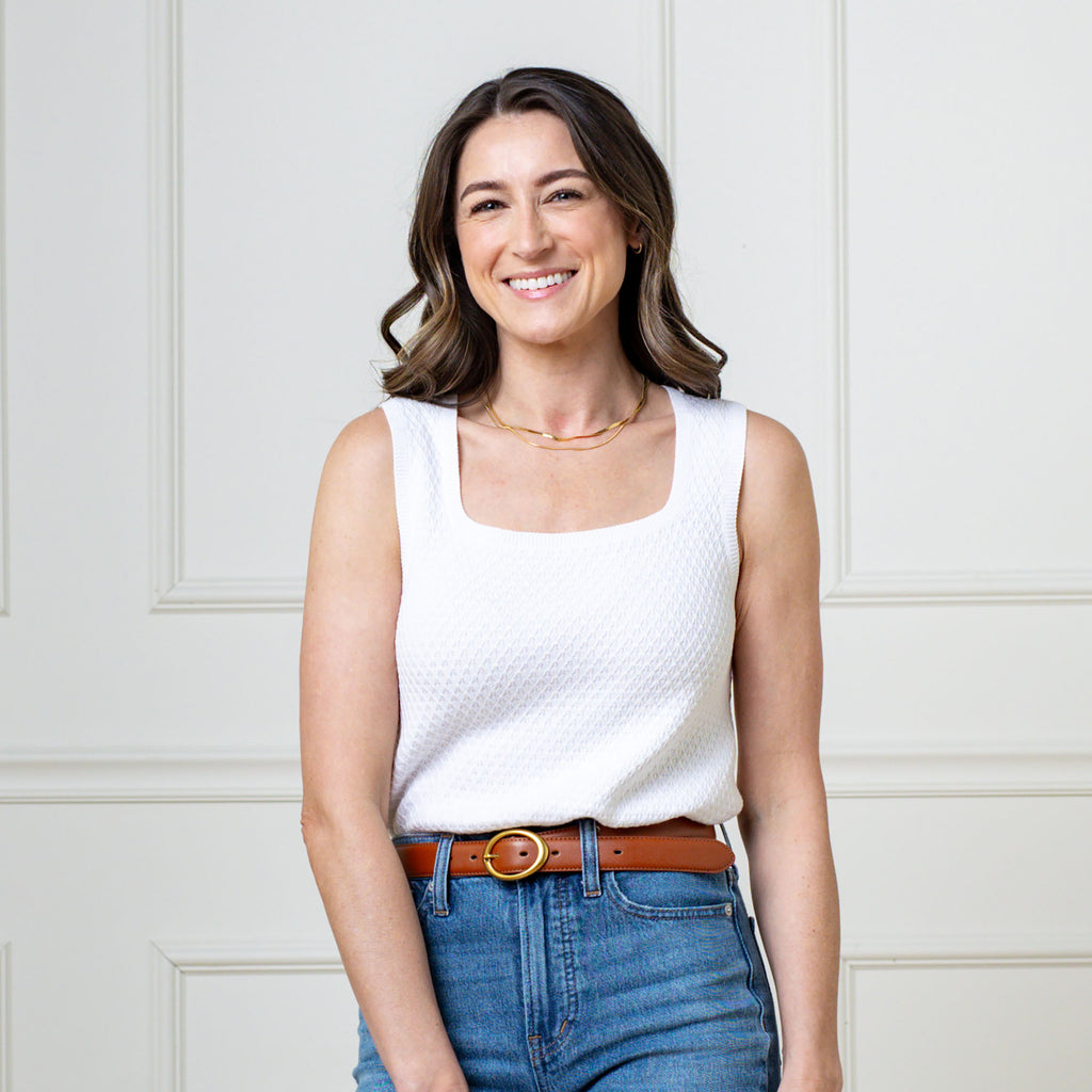 Organic Scoop Neck Sweater Tank – Hope & Henry