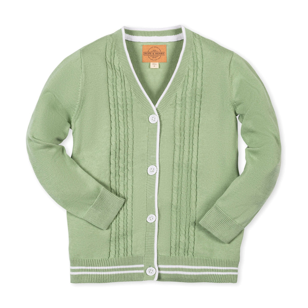 Organic Cable Cardigan – Hope & Henry
