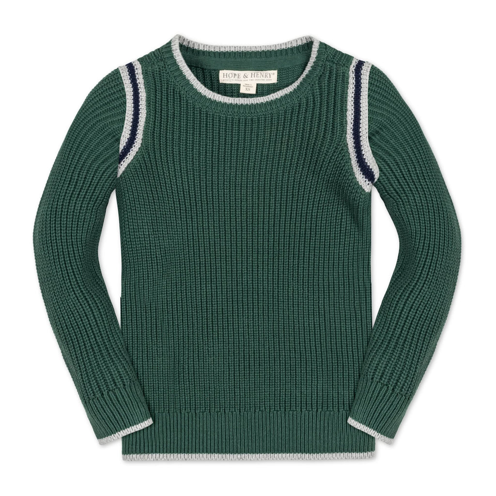 Organic Sporty Crew Neck Sweater – Hope & Henry