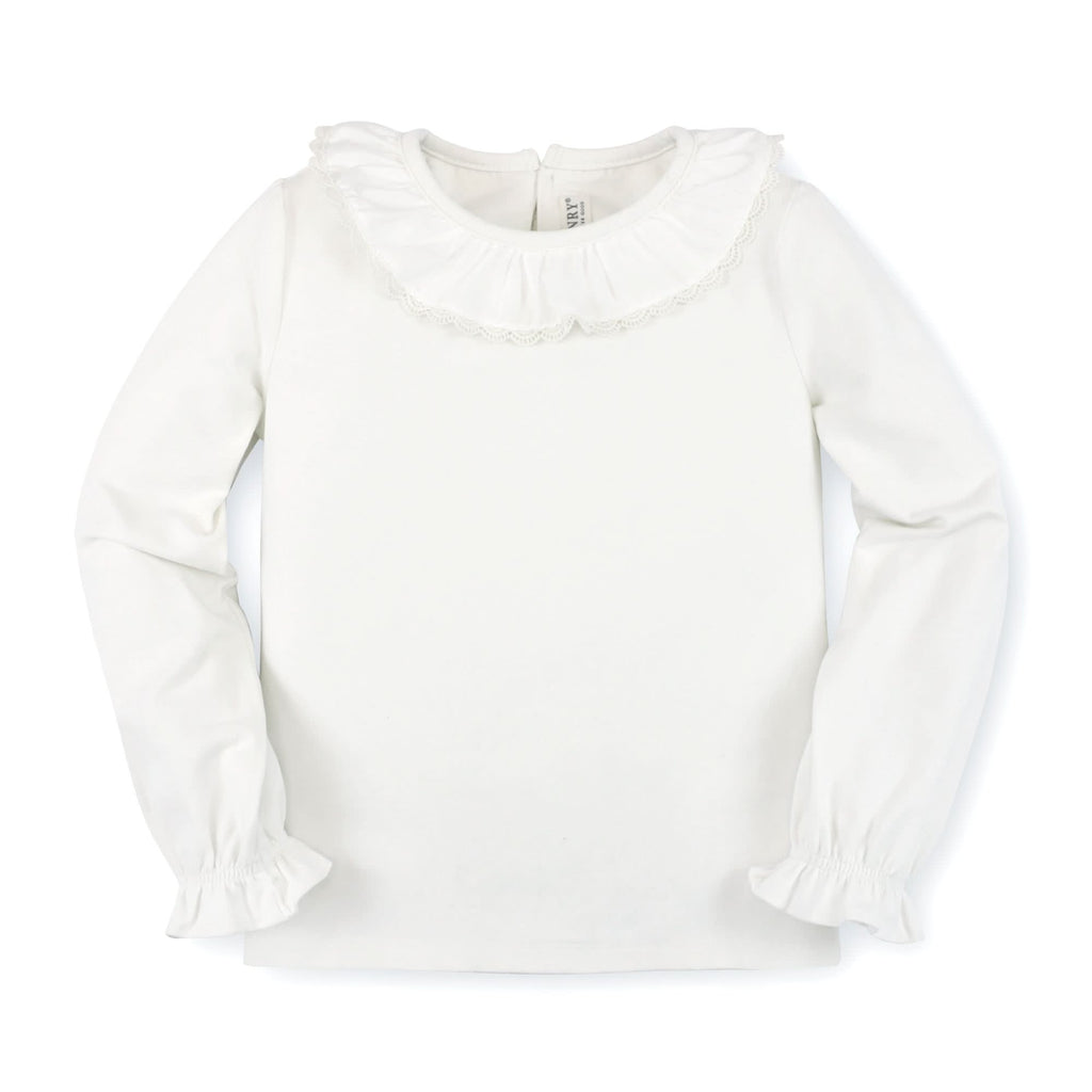 Ruffle Neck Knit Top - Baby – Hope & Henry