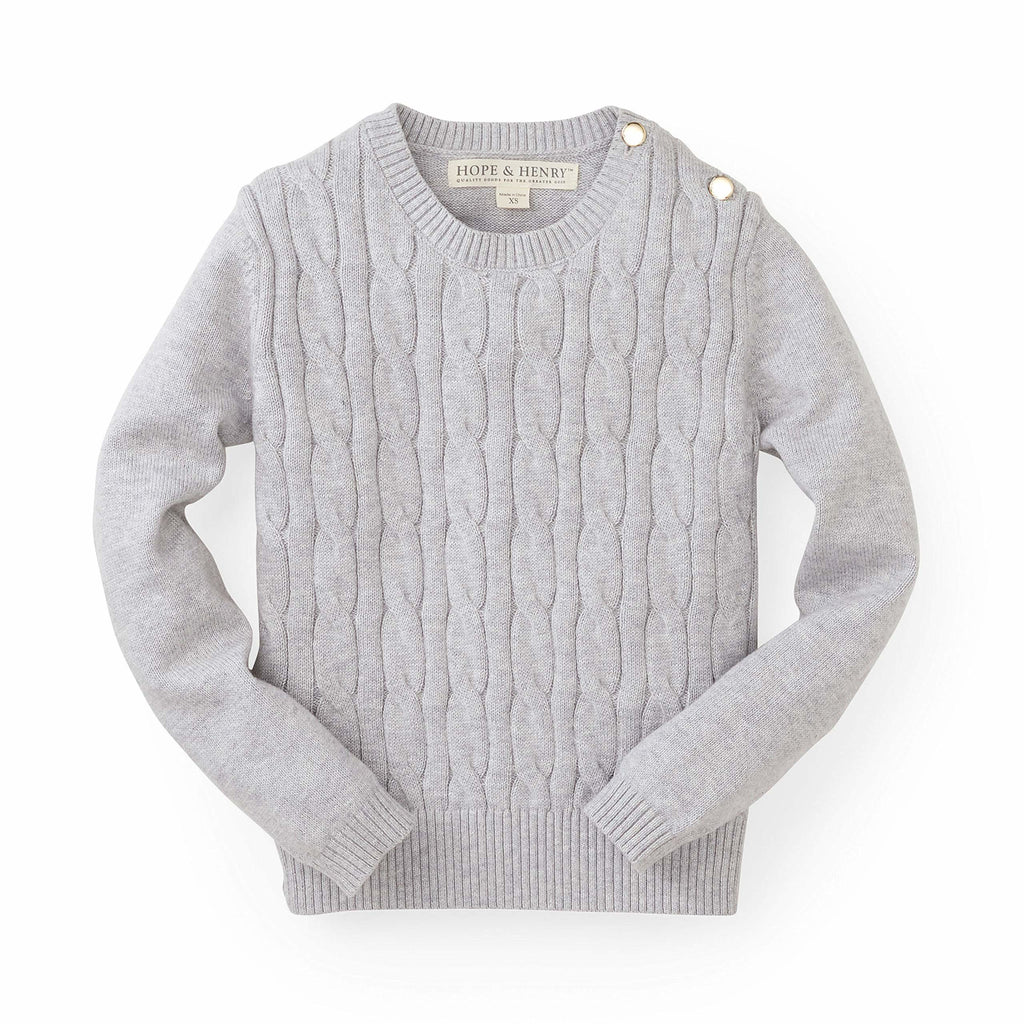 Cable Front Sweater - Baby | Hope & Henry Baby